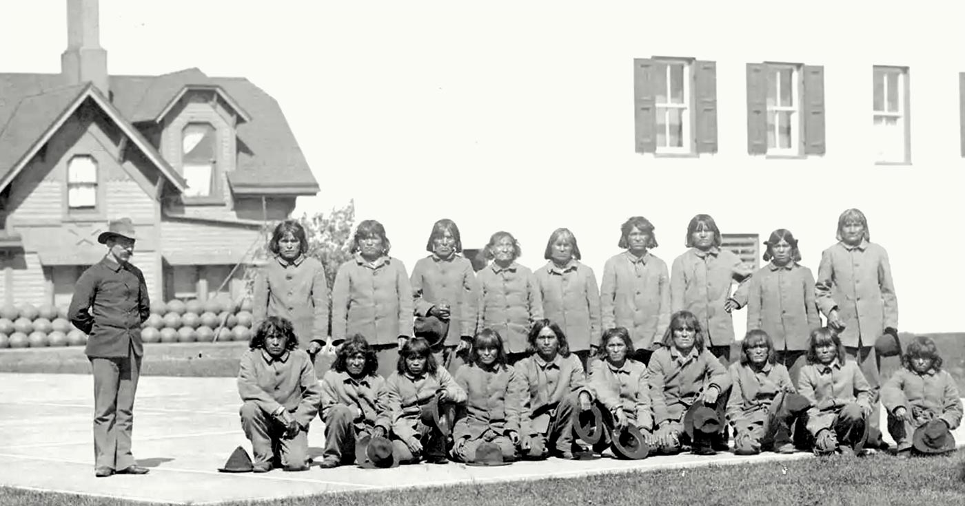 On Jan 03, 1895: Nineteen Hopi Leaders Imprisoned in Alcatraz